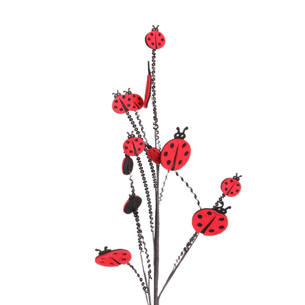 32" LADYBUG SPRAY/ BLACK-RED – North American Wholesale Florist, Inc.