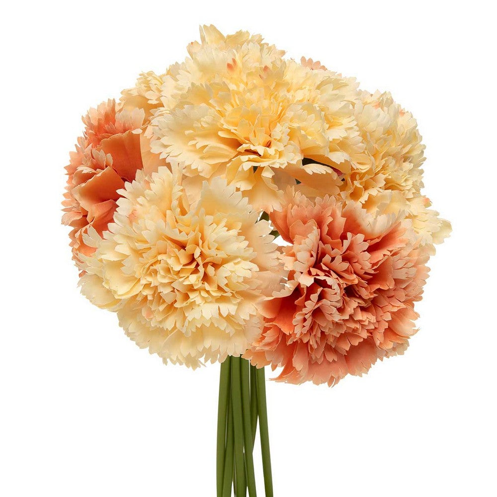 11" CARNATION BUNDLE X7/RAFF CORAL – North American Wholesale Florist, Inc.