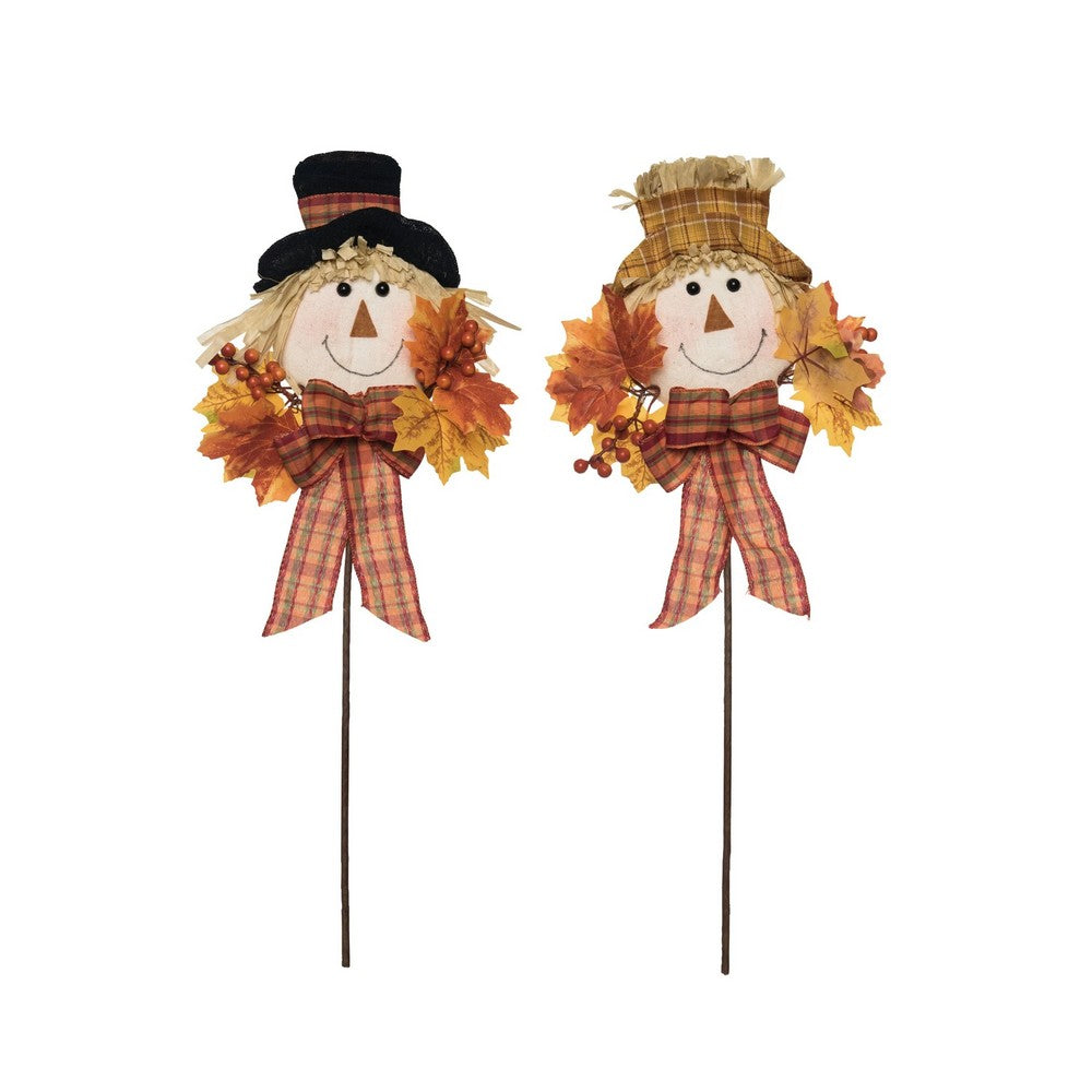 27" SCARECROW PICK/ 2 ASSORTED – North American Wholesale Florist, Inc.
