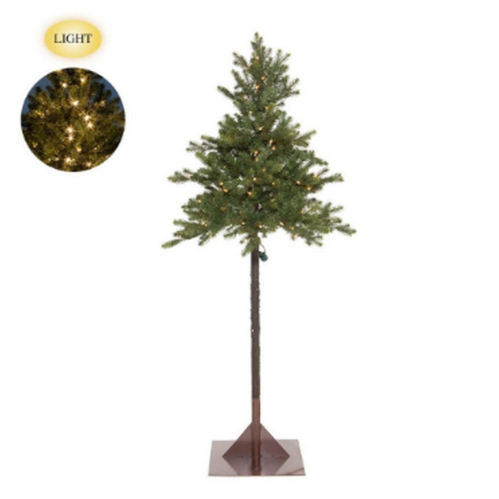 6' MOUNTAIN FIR TREE W/ CLEAR LIGHTS – North American Wholesale Florist ...